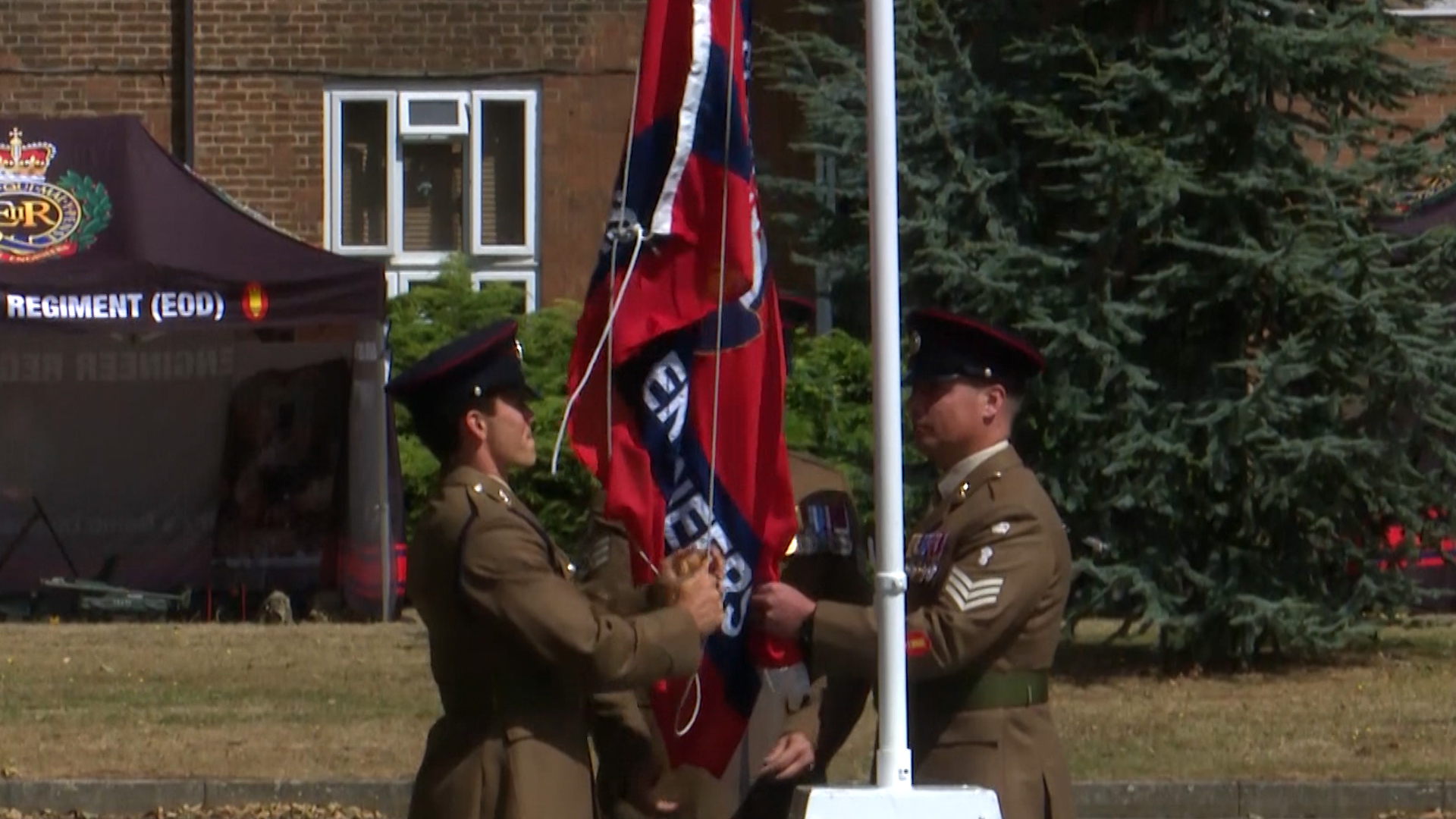 33 Engineer Regiment Mark Historic Squadron's Return